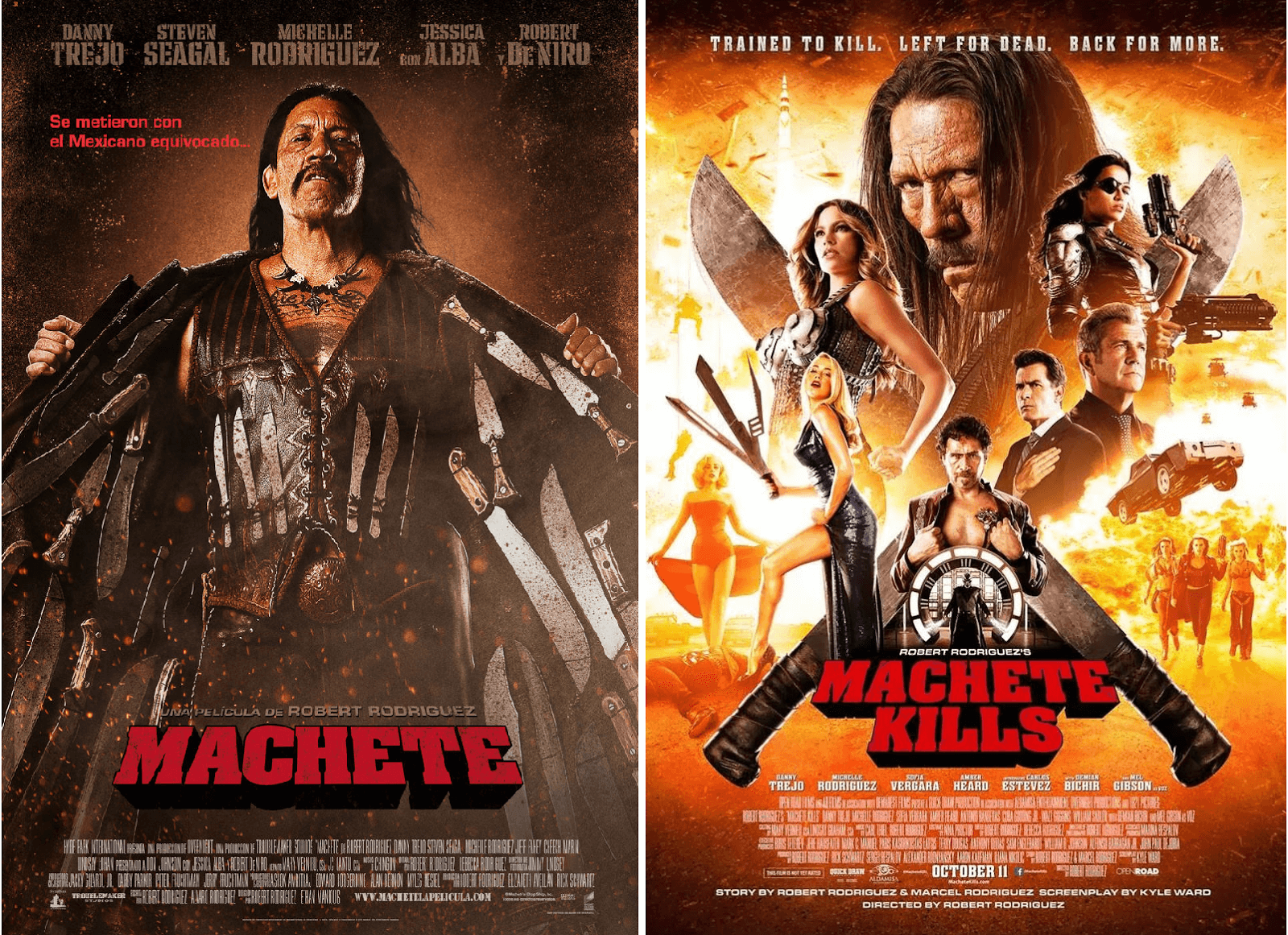 LASDAOALPLAY? - Machete (2010) y... Machete Kills (2013)